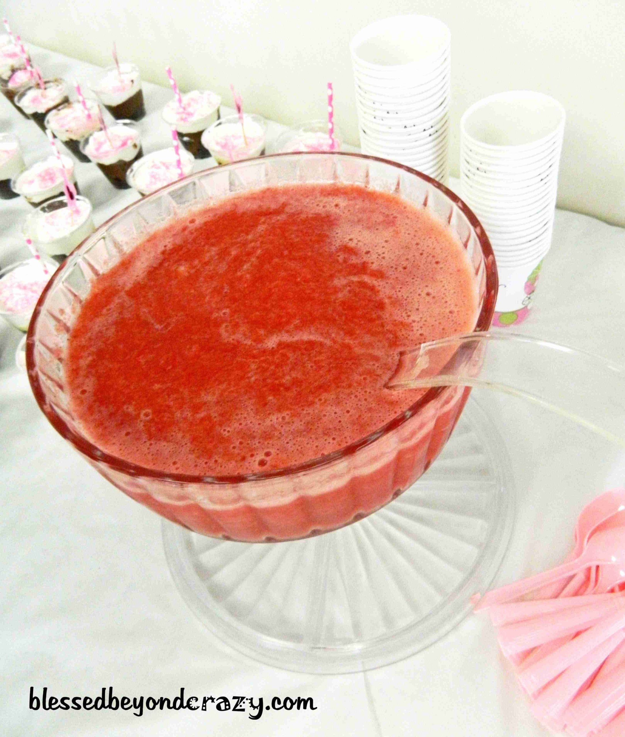 Fantastic Red Party Punch - Blessed Beyond Crazy