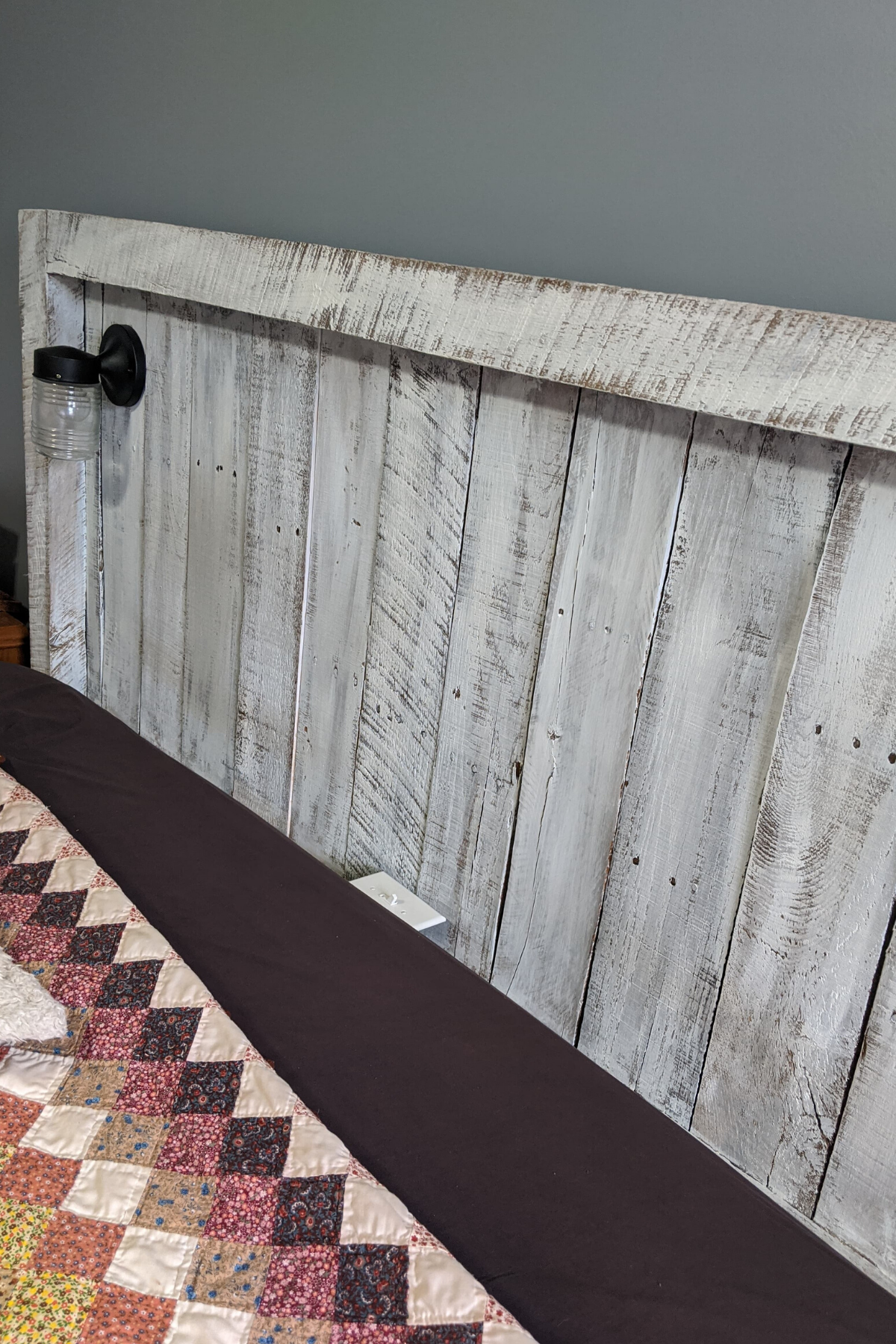 DIY Headboard - Blessed Beyond Crazy