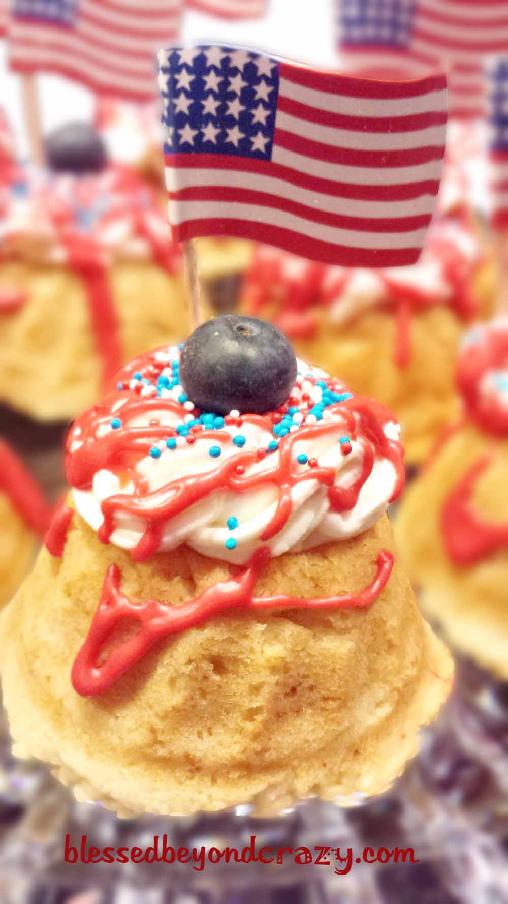 Gluten Free Mini Pound Cakes - Blessed Beyond Crazy