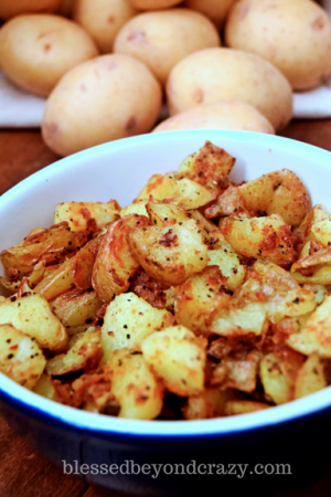The Most Addicting Pan Fried Potatoes - Blessed Beyond Crazy