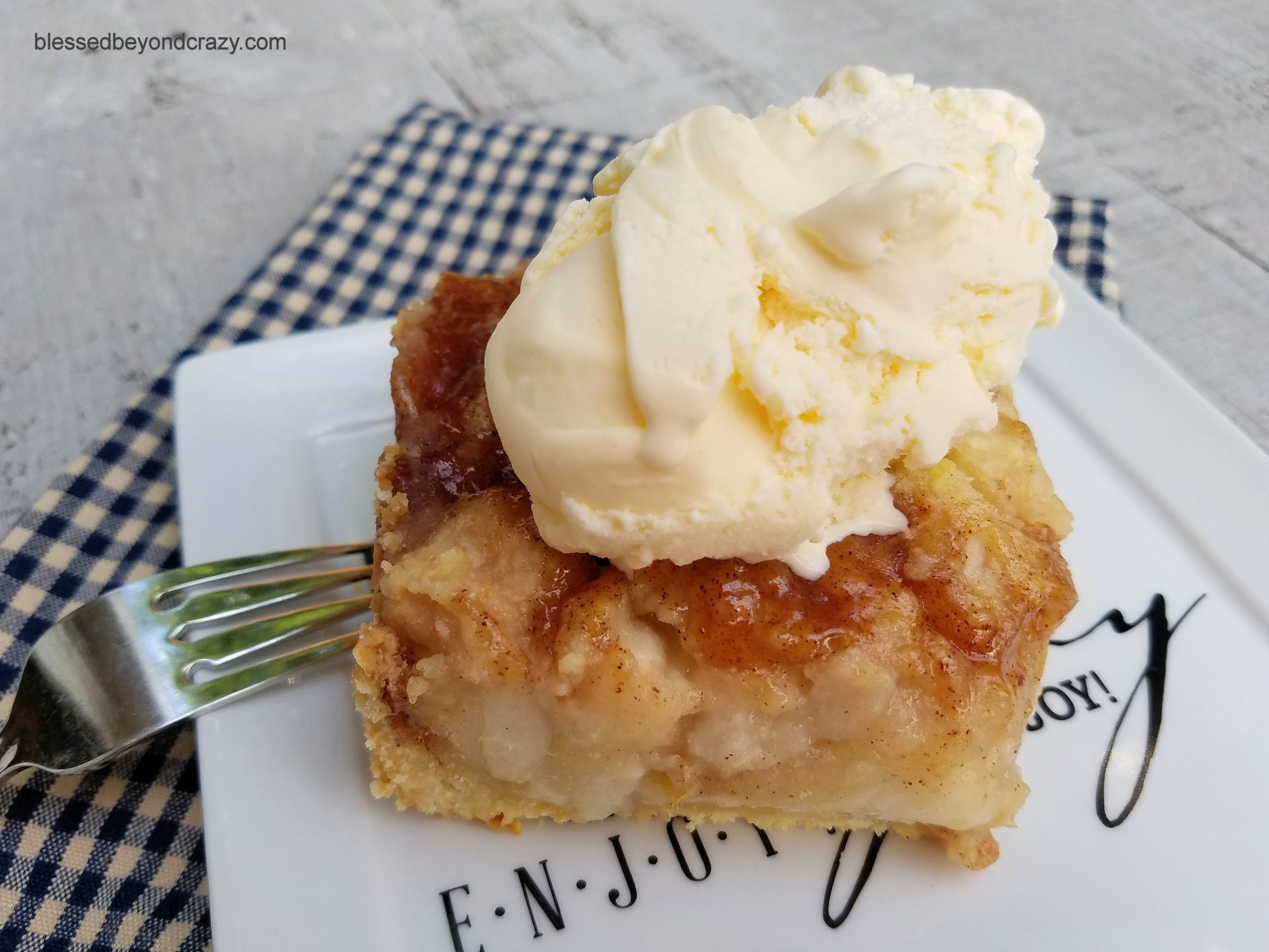 Old-Fashioned Pear Brown Betty - Blessed Beyond Crazy