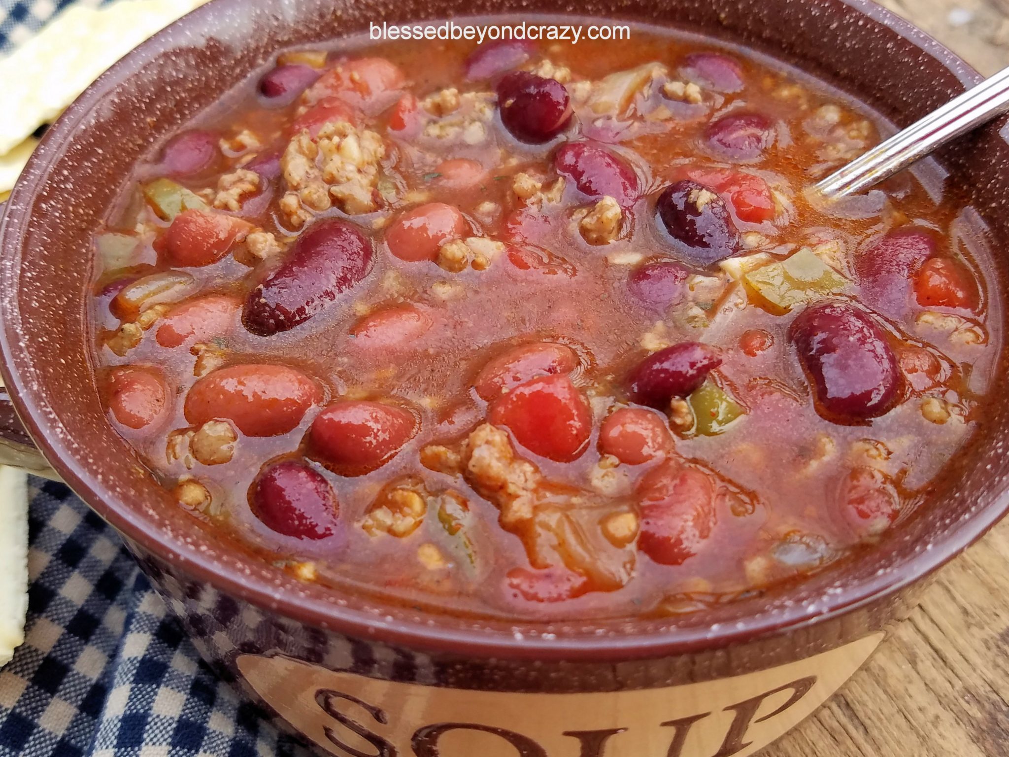 Benny's Famous Sweet and Spicy Crockpot Chili - Blessed Beyond Crazy