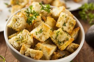 Restaurant-Style Homemade Croutons - Blessed Beyond Crazy