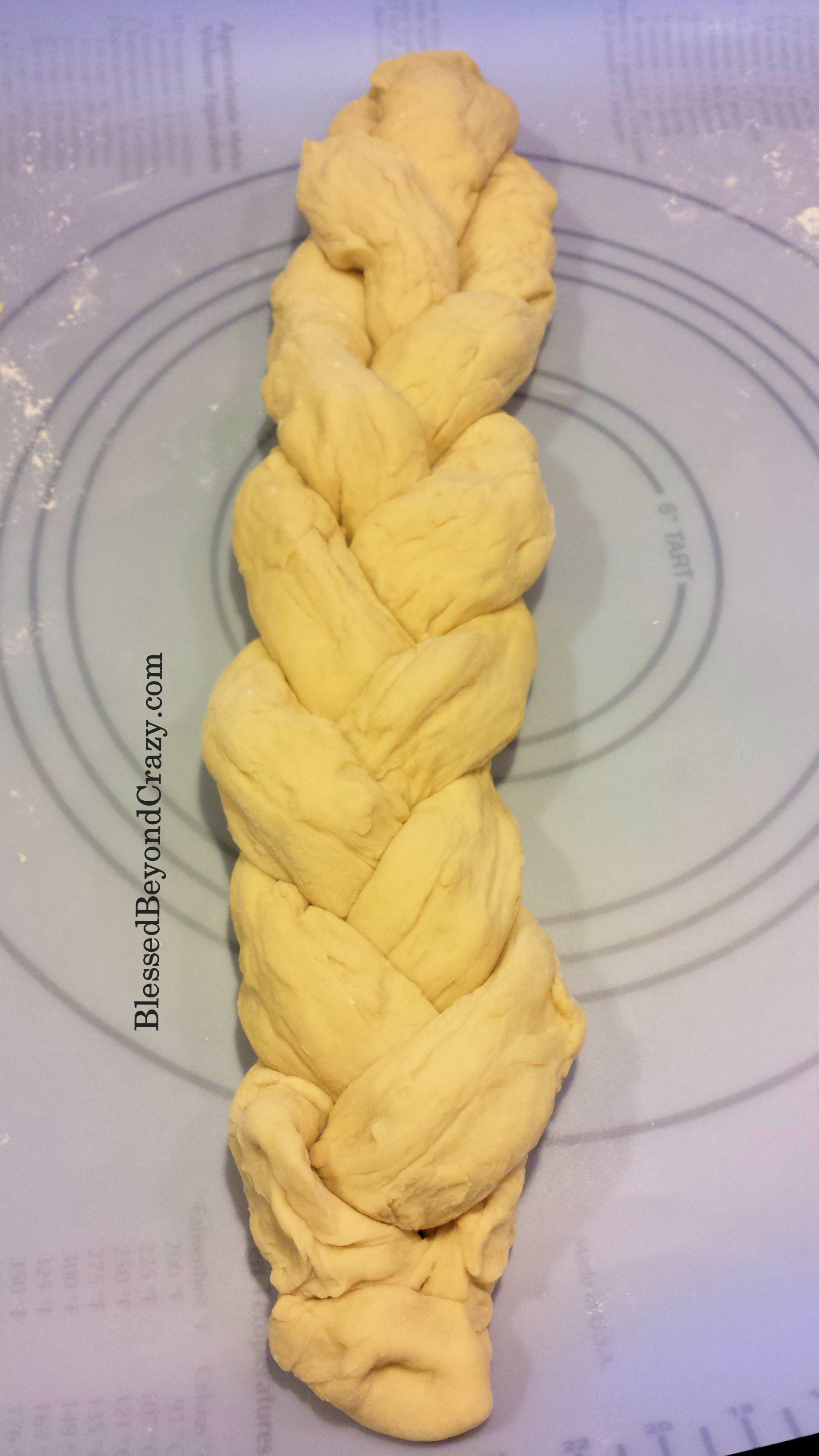 Holiday Braided Bread Ring - Blessed Beyond Crazy