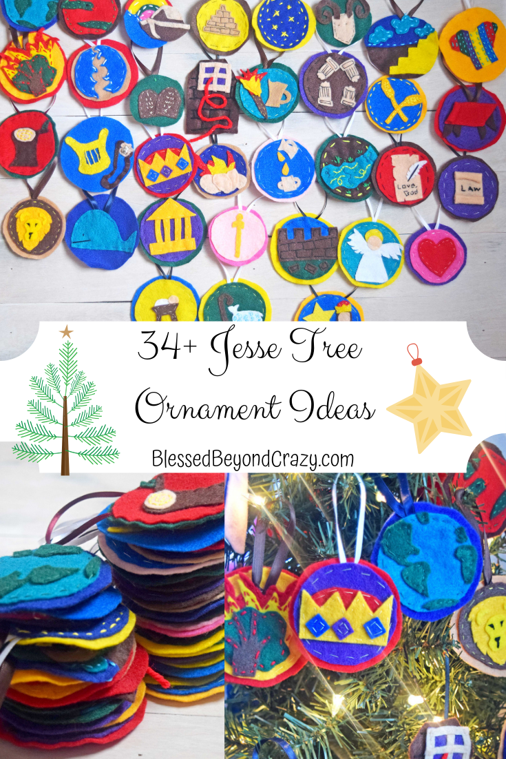 34+ Jesse Tree Ornament Ideas - Blessed Beyond Crazy
