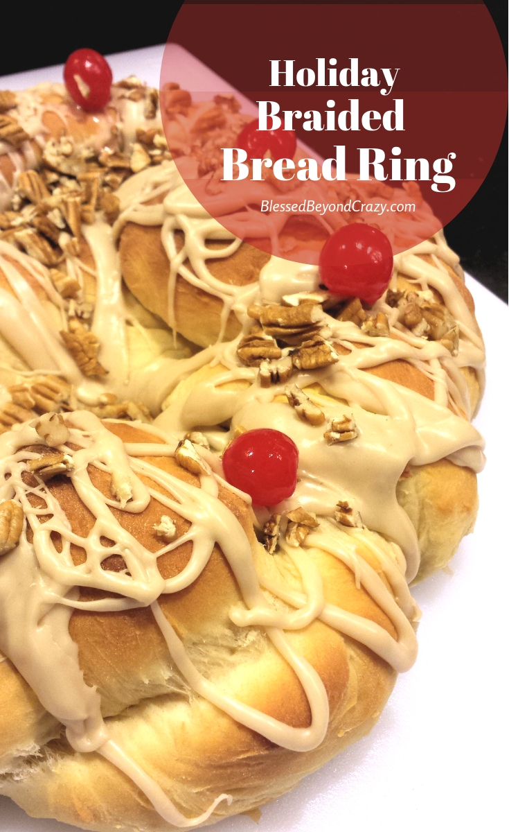 Holiday Braided Bread Ring - Blessed Beyond Crazy