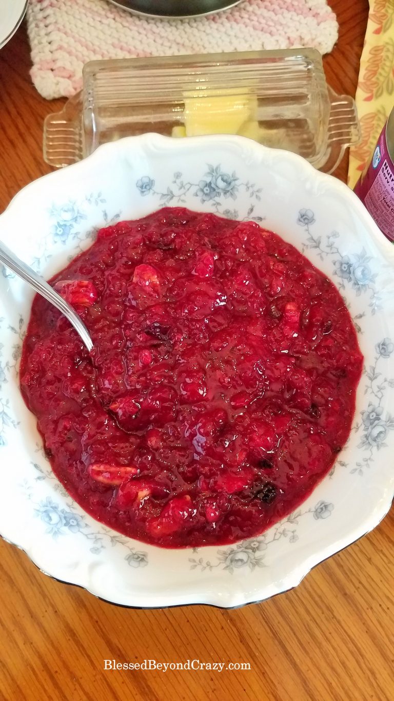 Holiday Cranberry Salad - Blessed Beyond Crazy