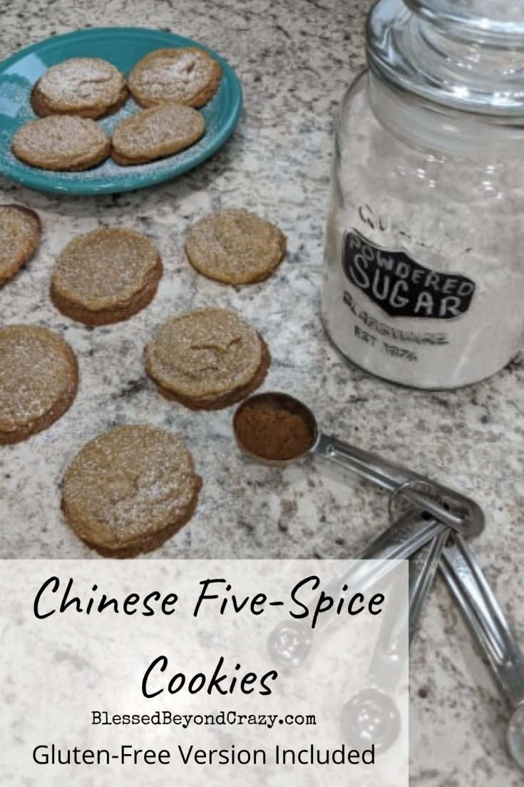 Chinese Five-Spice Cookies - Blessed Beyond Crazy