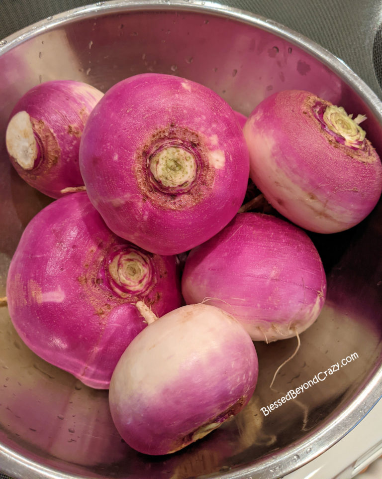 The Best Way to Cook Turnips (Naturally Gluten-Free) - Blessed Beyond Crazy