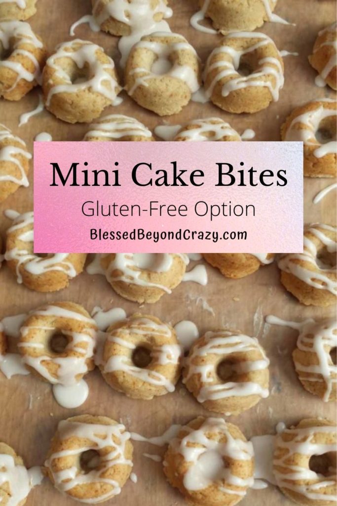 Mini Cake Bites (GF Option) - Blessed Beyond Crazy