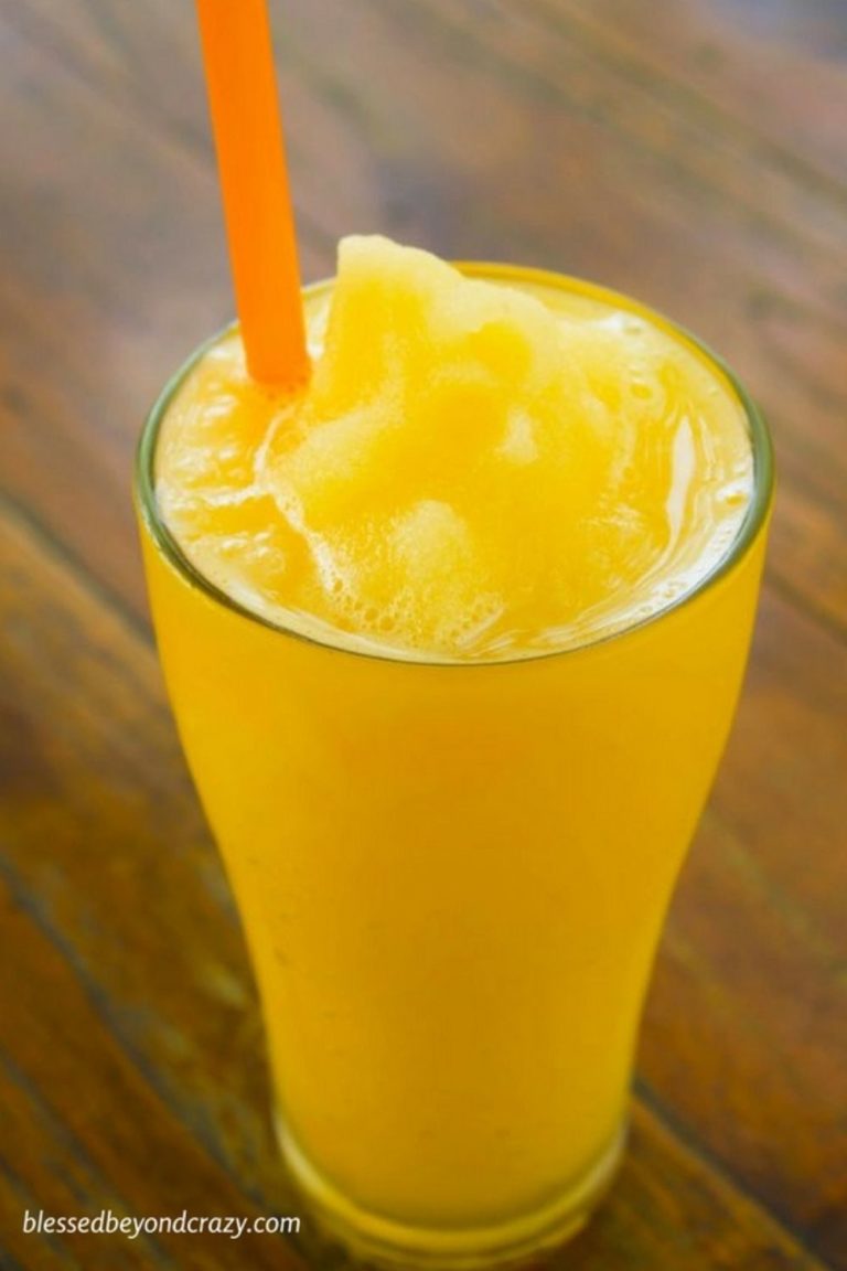Refreshing Orange Smoothies - Blessed Beyond Crazy