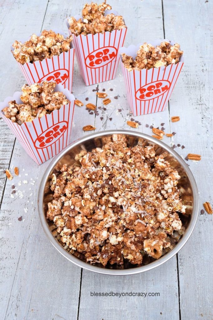 SkinnyPop German Chocolate Caramel Popcorn - Blessed Beyond Crazy