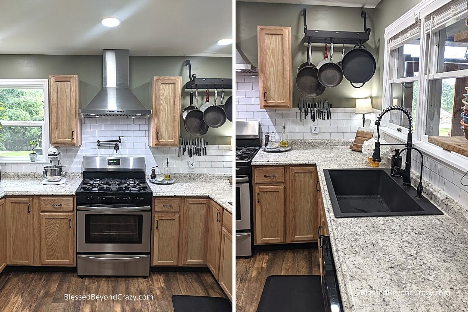 Small Kitchen Remodel on a Budget - Blessed Beyond Crazy
