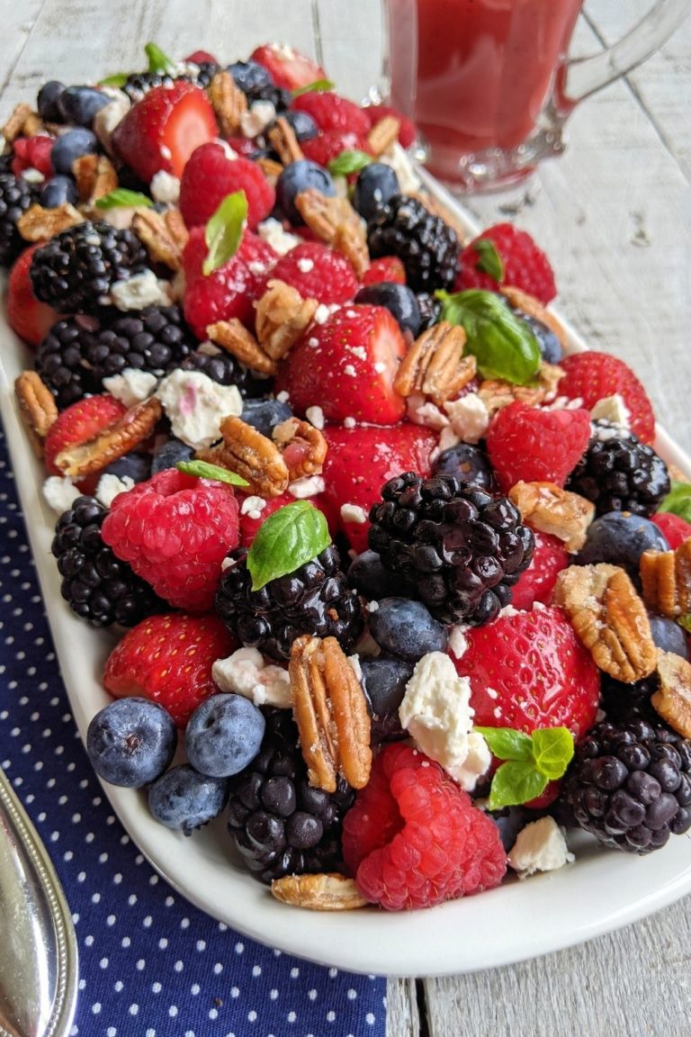 How to Make a Simple Mixed Berry Salad - Blessed Beyond Crazy