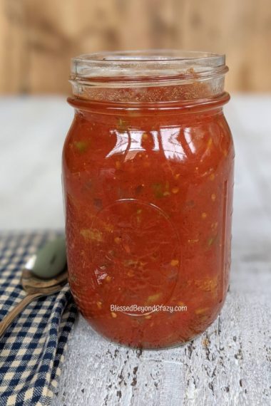 Grandma's Famous Easy Touchdown Chili Sauce - Blessed Beyond Crazy