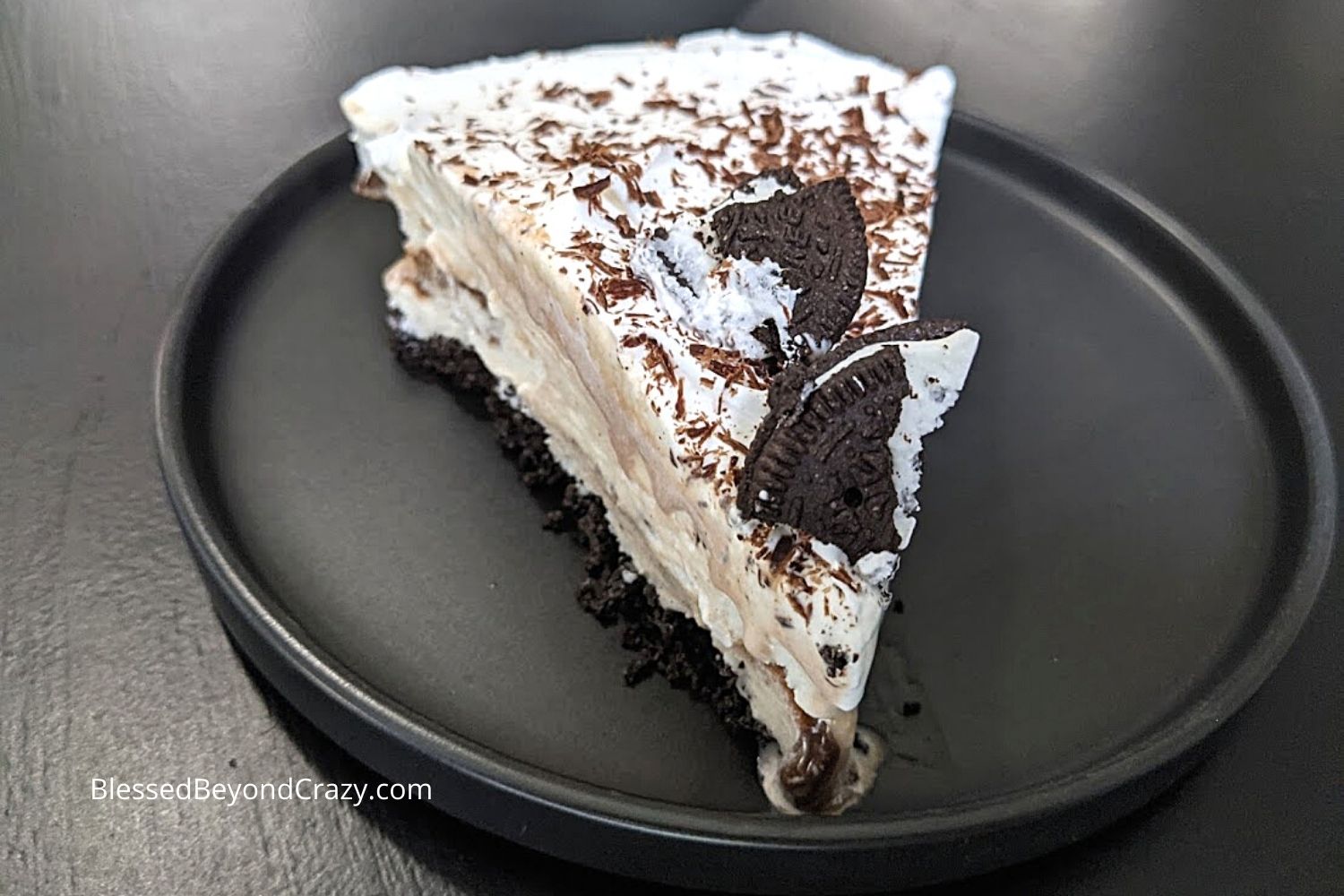 10 Minute Easy Ice Cream Cake - Blessed Beyond Crazy