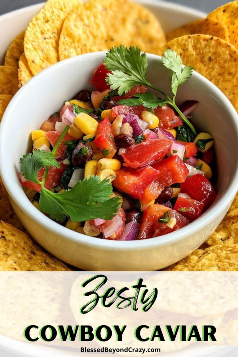 The Best Zesty Cowboy Caviar - Blessed Beyond Crazy