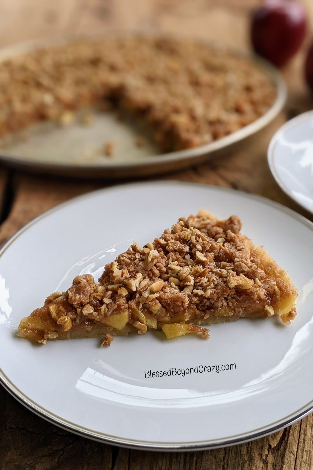 Make Caramel Apple Pecan Dessert Pizza in 5 Easy Steps! - Blessed ...