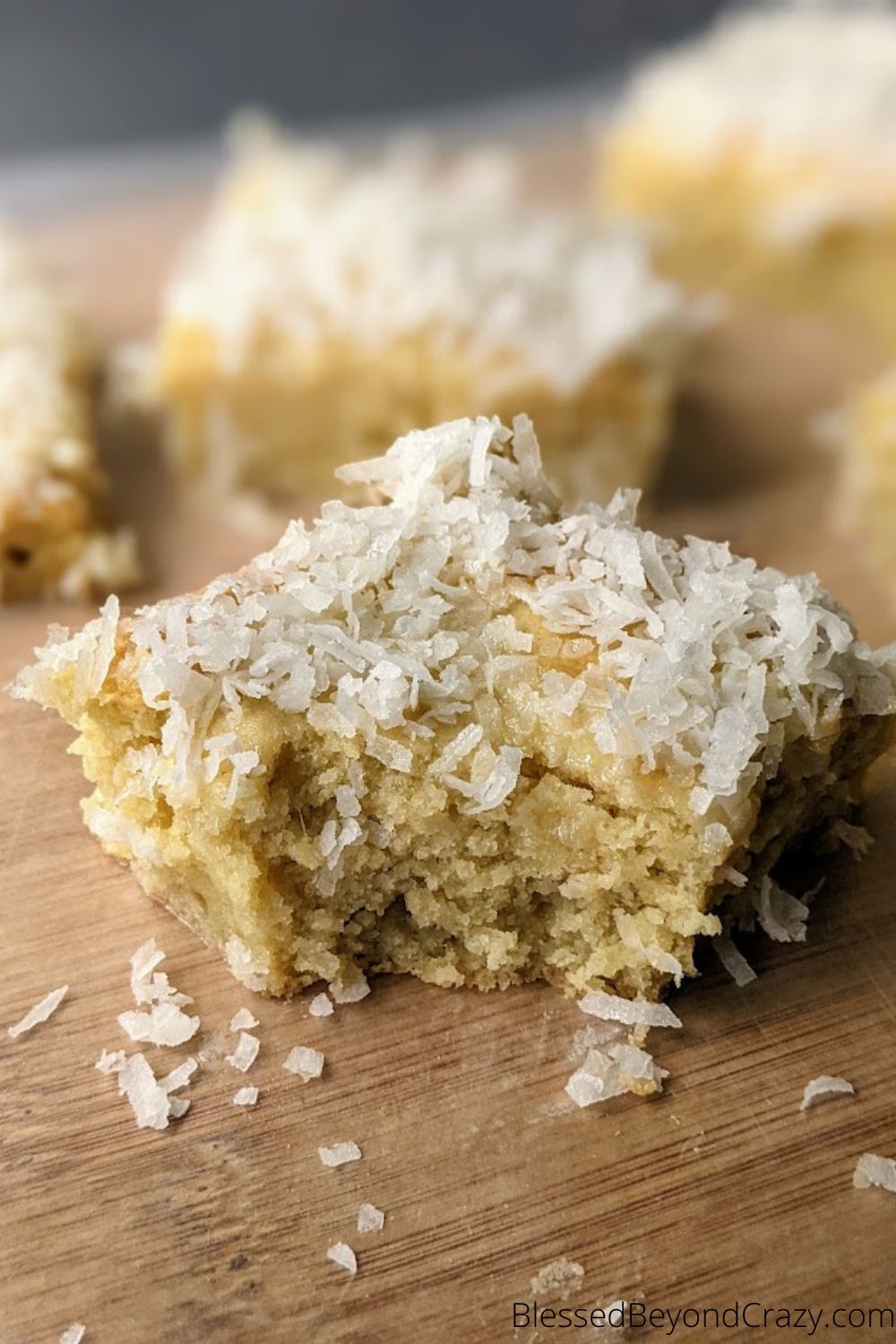 Family Favorite Gluten Free Coconut Cake - Blessed Beyond Crazy
