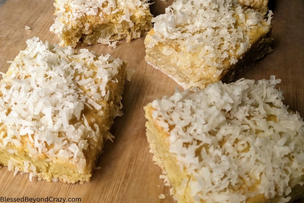 Family Favorite Gluten Free Coconut Cake - Blessed Beyond Crazy