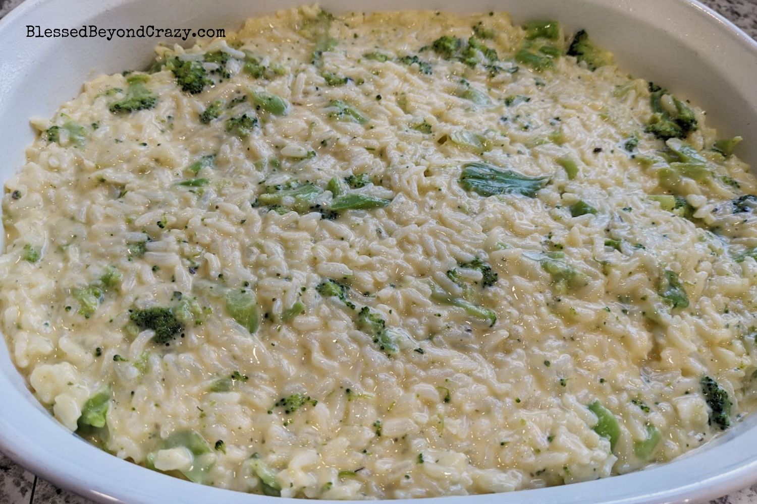 The Best Cheesy Broccoli and Rice Casserole - Blessed Beyond Crazy