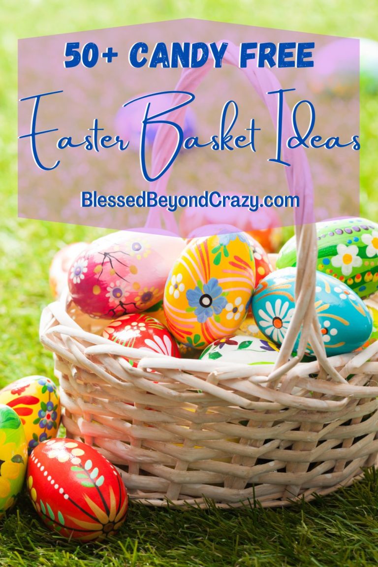 50+ Candy Free Easter Basket Ideas For Your Little Ones - Blessed ...
