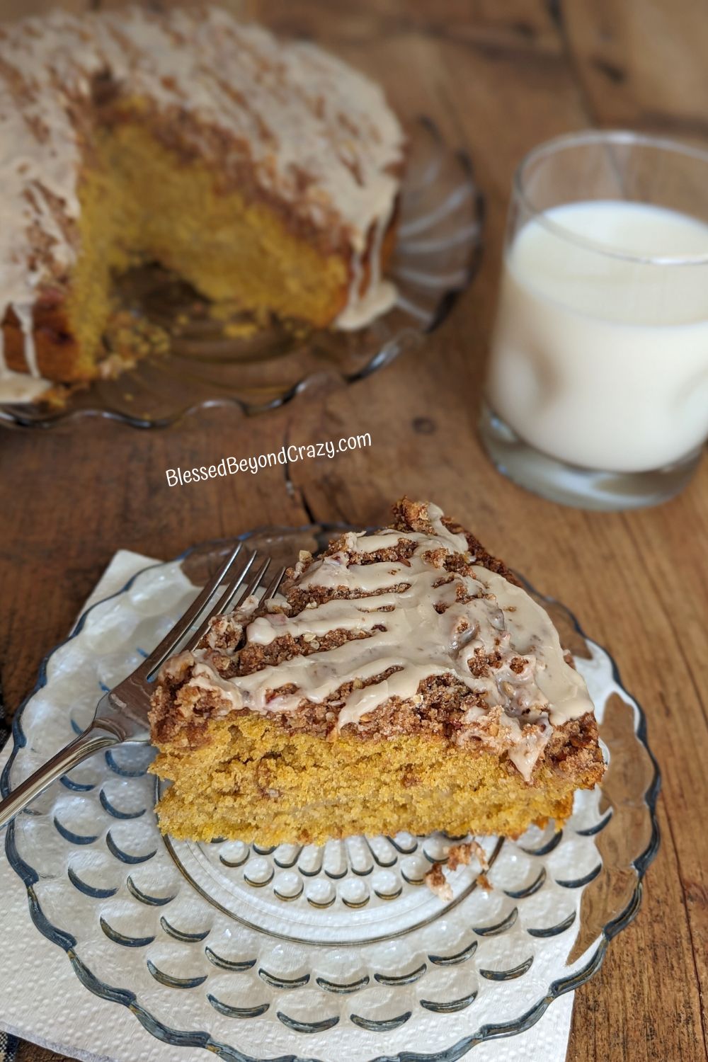 The Best Butternut Squash Coffee Cake Recipe - Blessed Beyond Crazy