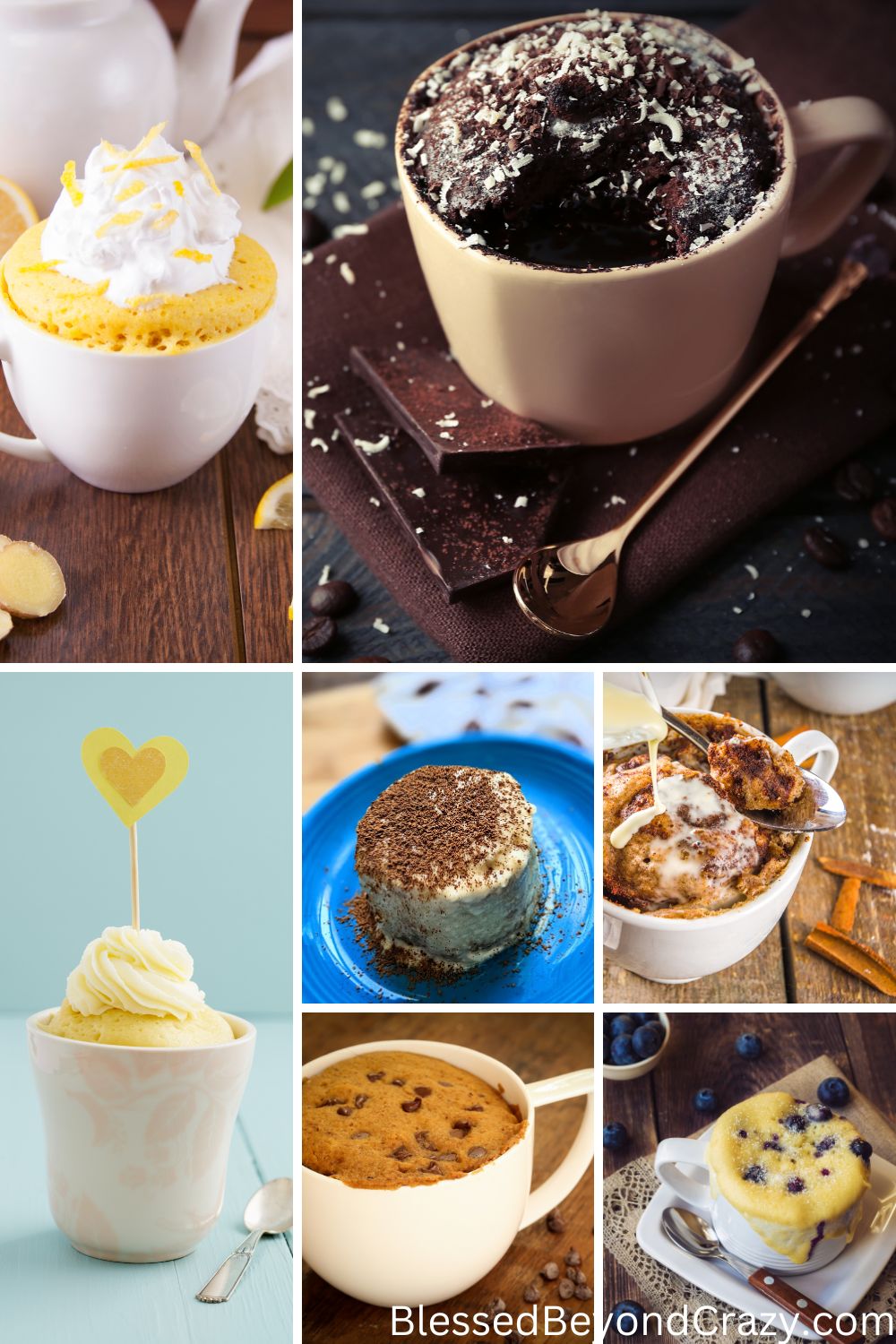How to Make 7 of the Easiest Mug Cakes - Blessed Beyond Crazy