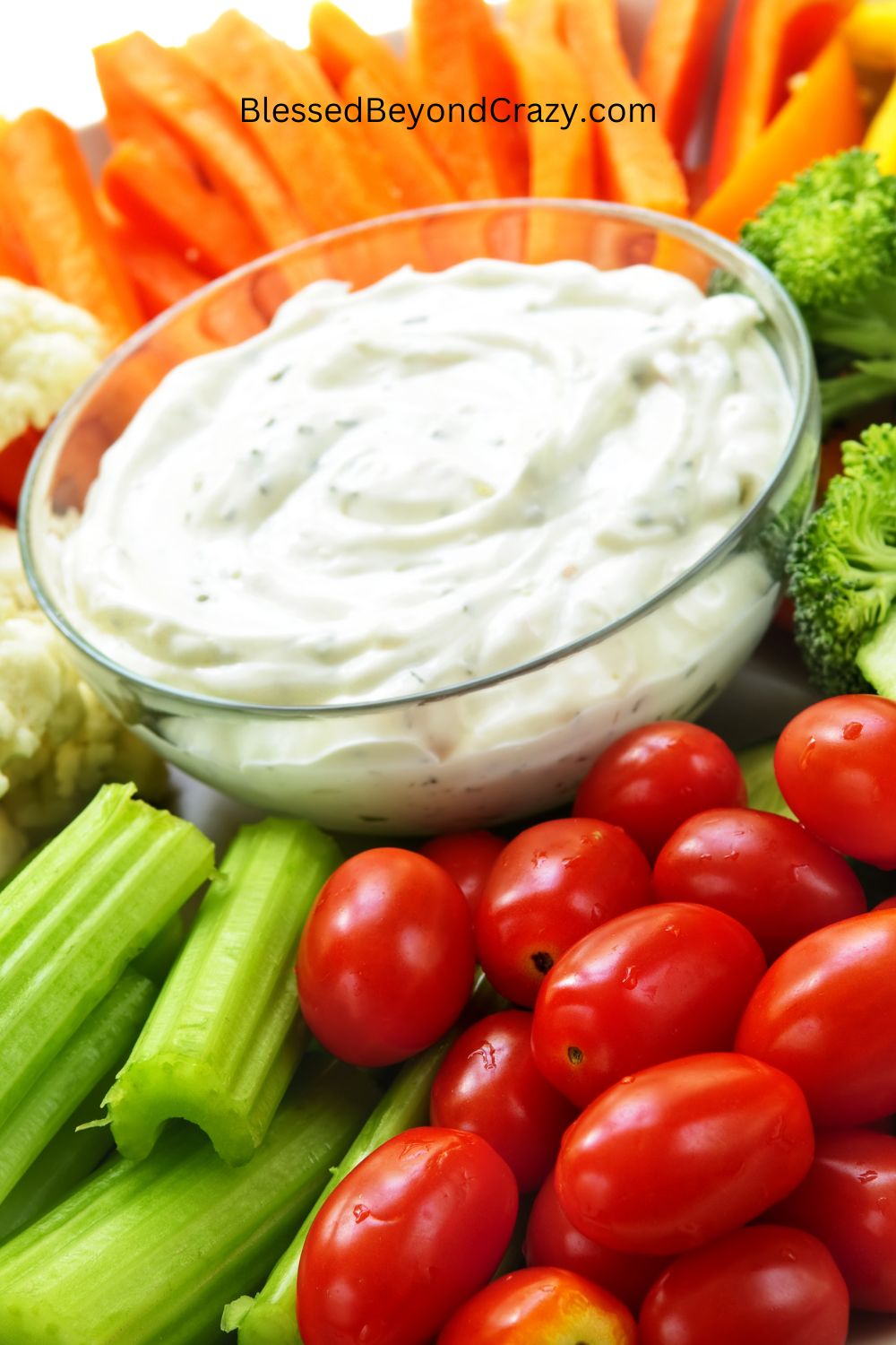 The Best Homemade Vegetable Dip - Blessed Beyond Crazy