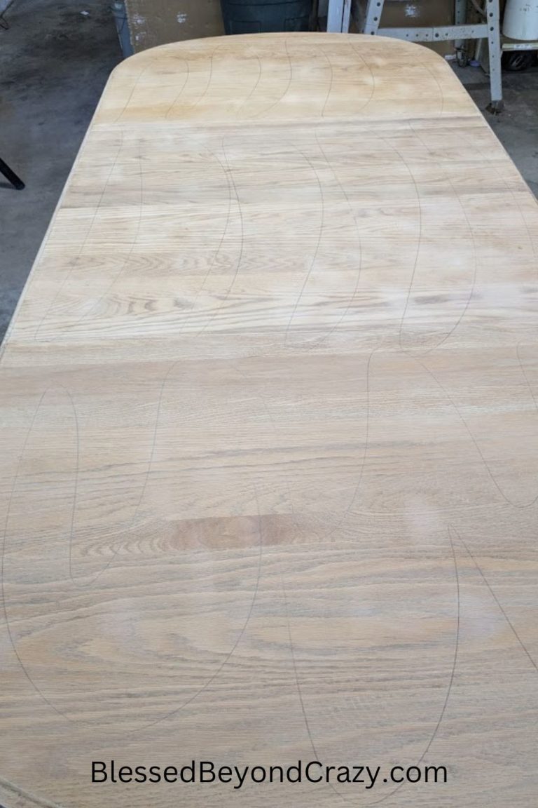 How To: Refinished Oak Table - Blessed Beyond Crazy